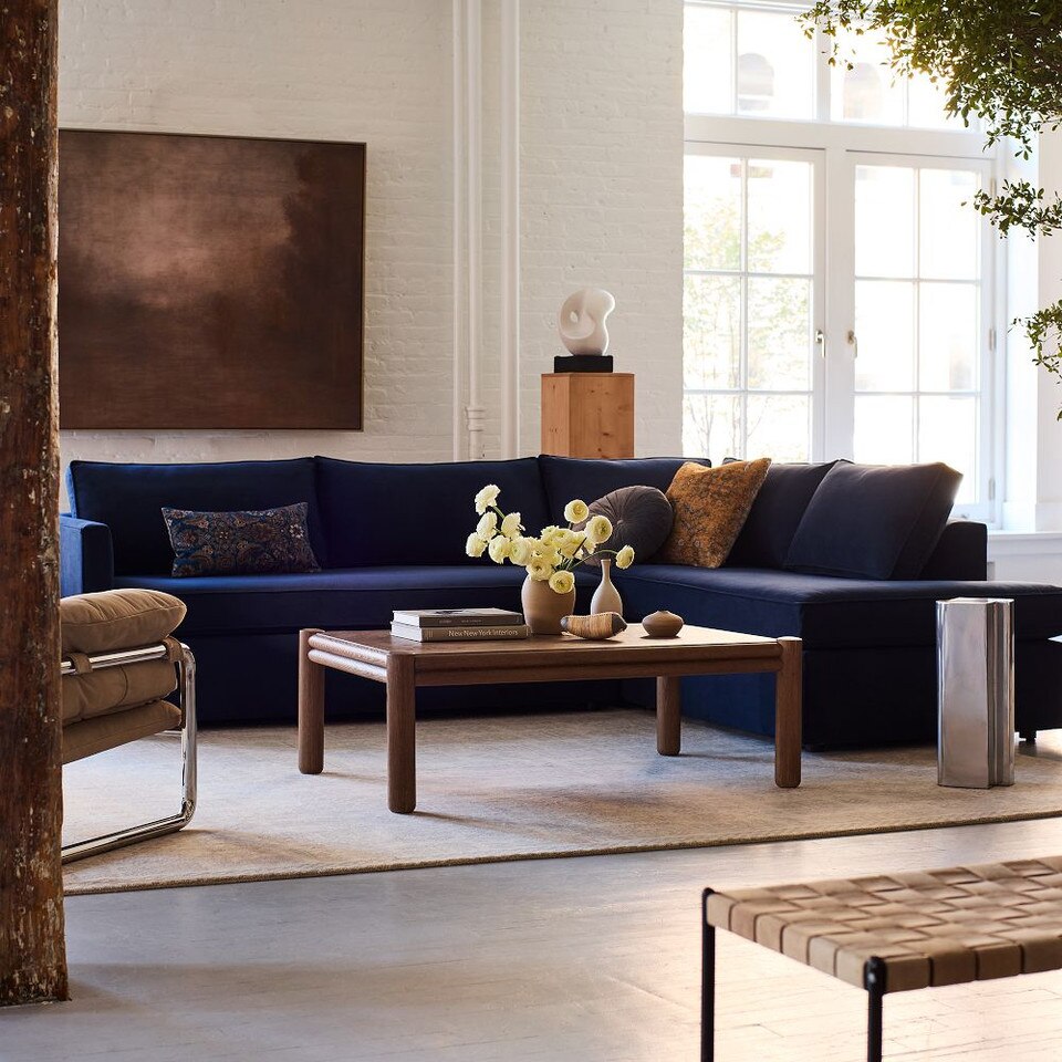 Miles Coffee Table (117 cm) - West Elm Australia